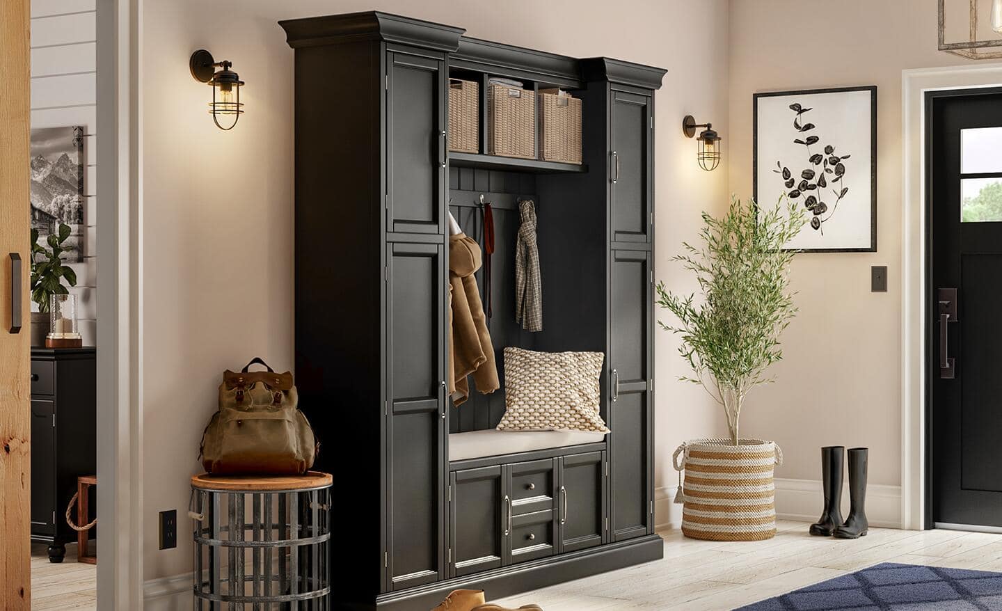 Home depot mudroom storage store